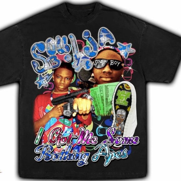 Gildan | Shirts | Vintage Soulja Boy Shirt I Got Me Some Bathing Apes ...